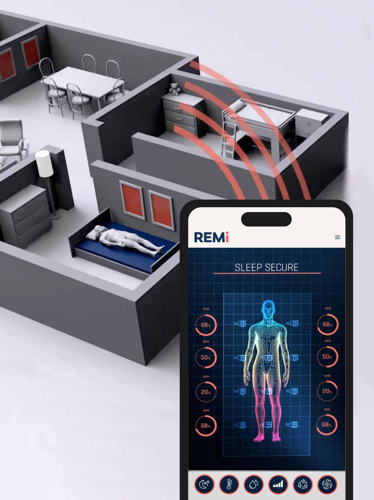 Sleeptite | REMi | Non-invasive smart bed monitoring system – Sleeptite ...